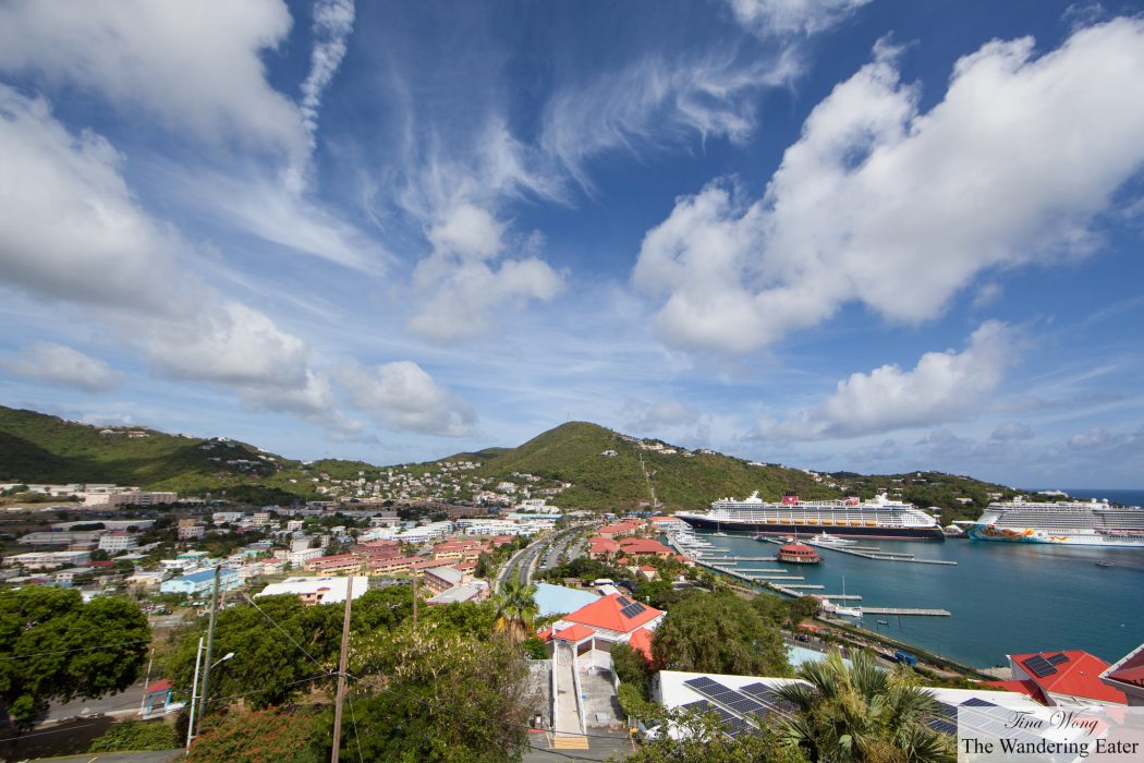 First Day at St. Thomas, US Virgin Islands – Mountain Top, Dinner at ...